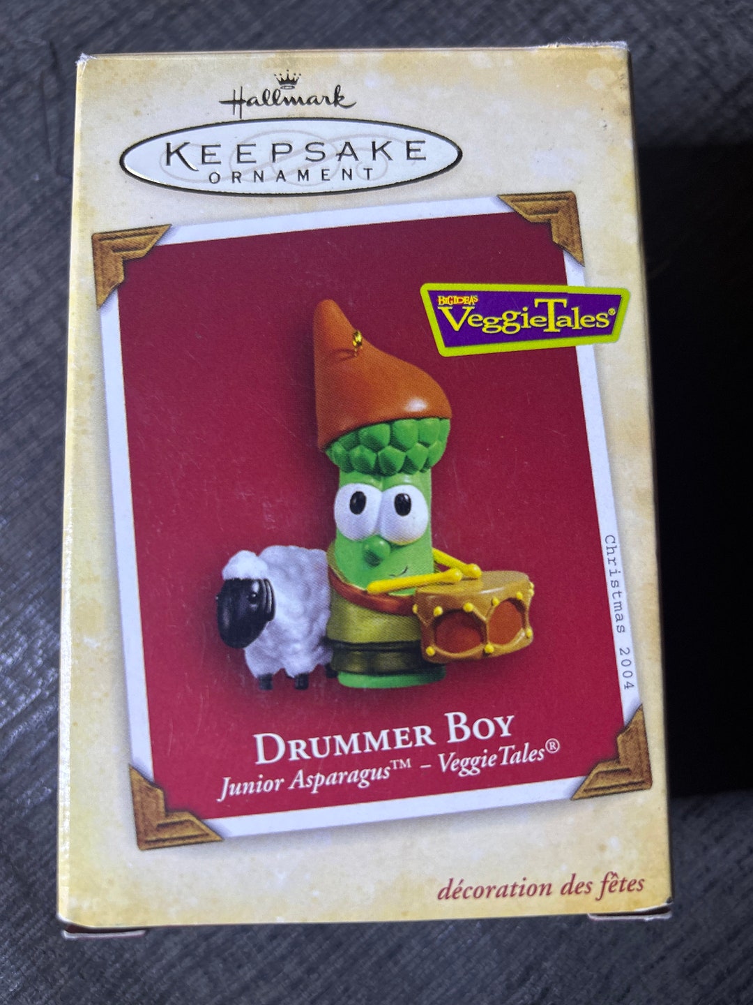 Hallmark Ornament (veggie Tales) Drummer Boy “NIB 2004” - Etsy