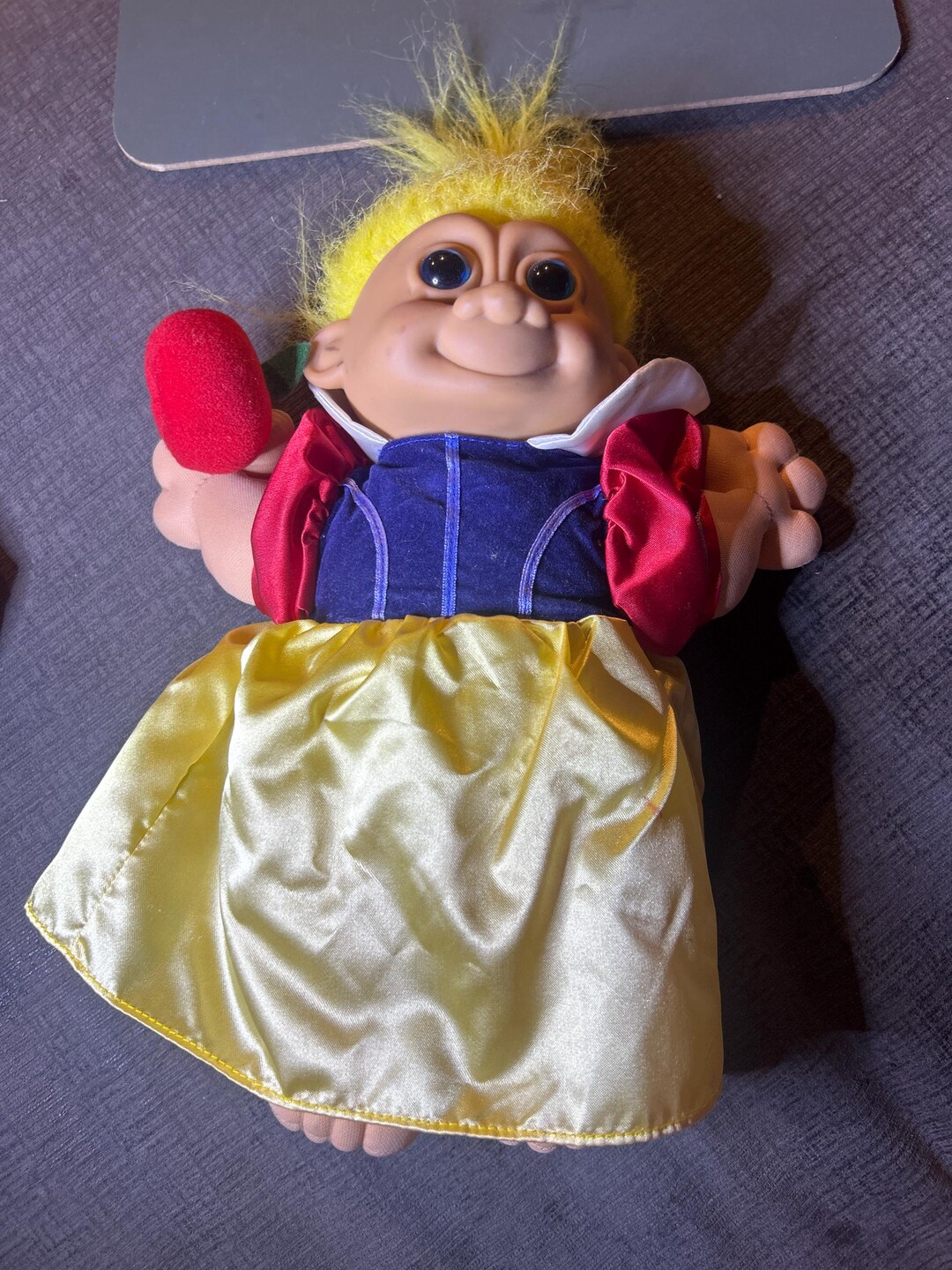Russ Troll “snow White” 12 Inches Tall - Etsy