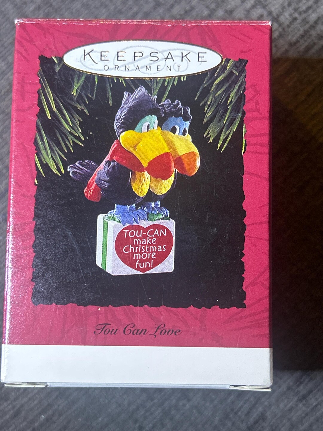 1994 Hallmark Toucan Christmas Ornament NIB - Etsy