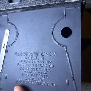 Kodak No. 3 Brownie Model B (box Camera) Shutter Works Camera - Etsy