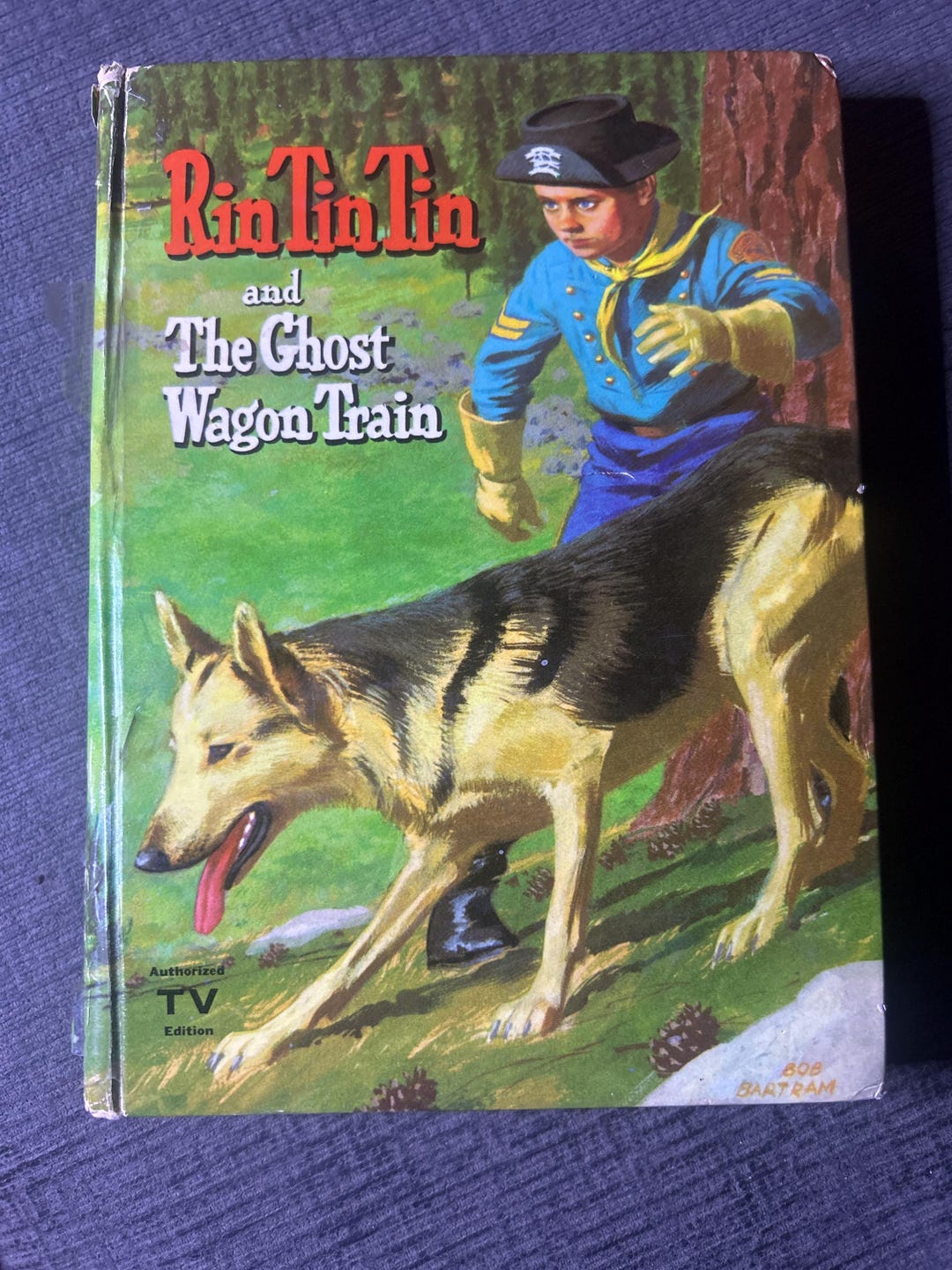 Rin Tin Tin and the Ghost Wagon Train (whitman Hardcover) - Etsy