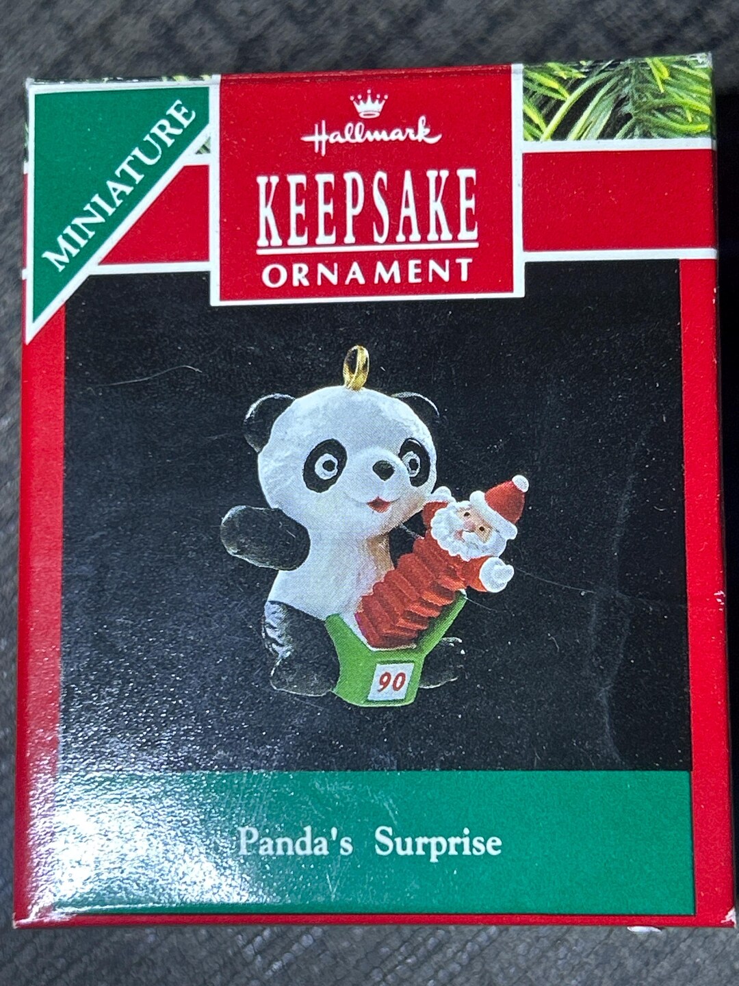Hallmark “panda’s Surprise” Miniature Ornament NIB - Etsy