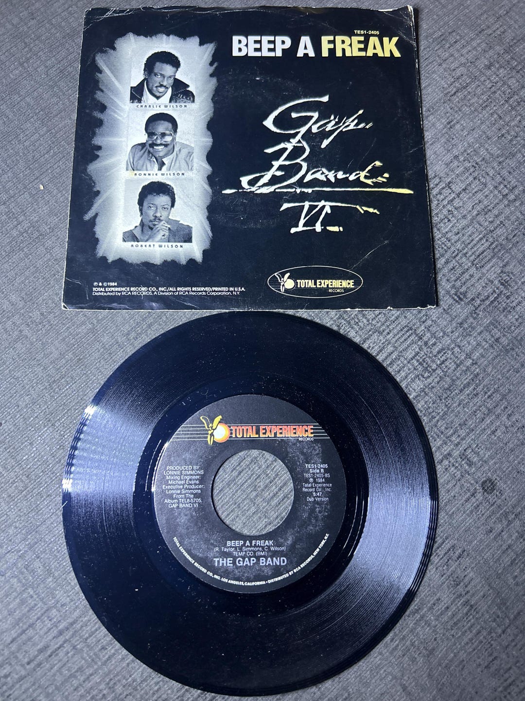 The Gap Band 45 Record “beep A Freak” Plays Great - Etsy