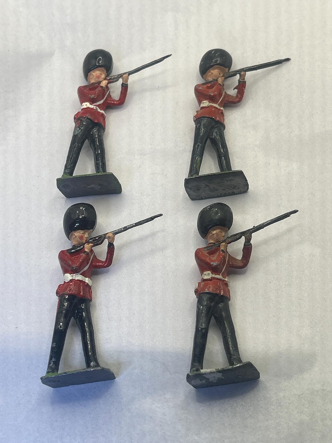 Britains Limited 4 Colonial Soldiers (lead-hand Painted) Pre-1970 - Etsy
