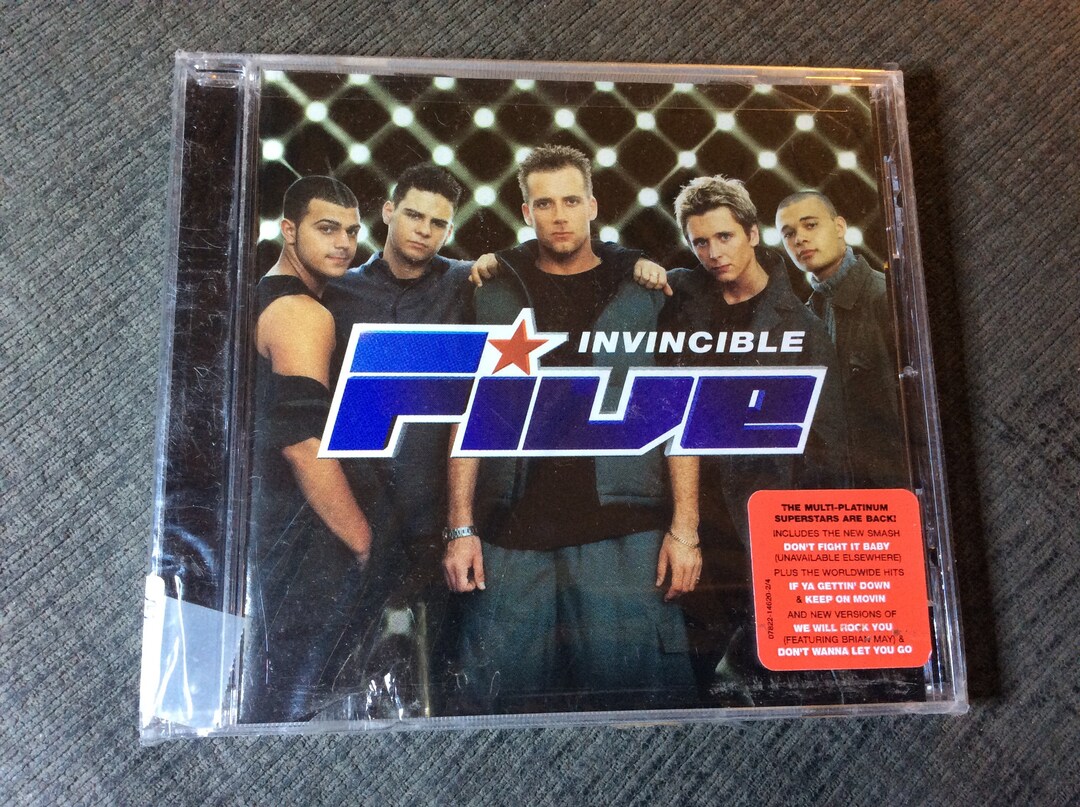 Invincible Five CD New, Factory Sealed (arista 2000) - Etsy UK