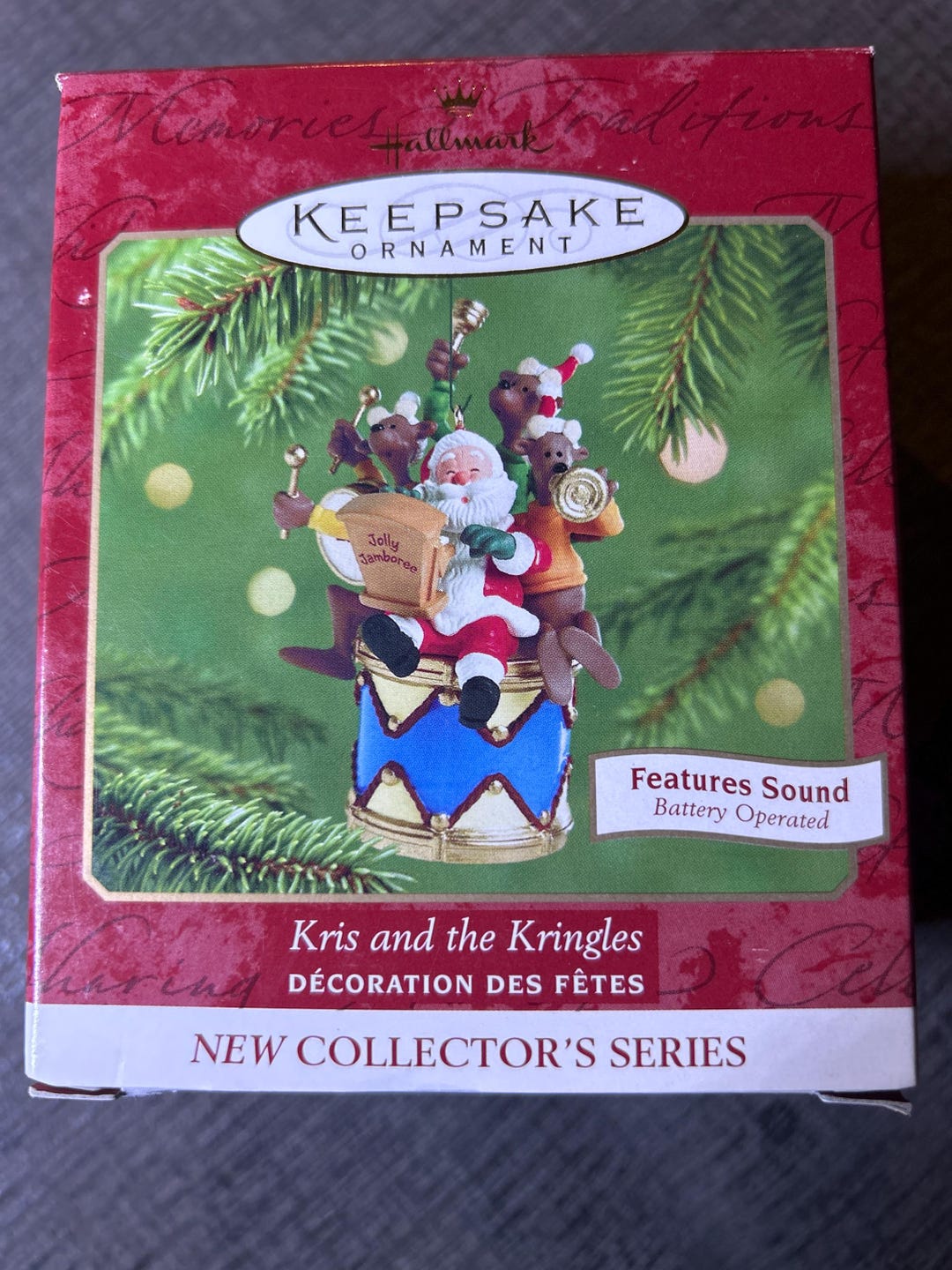 2001 Hallmark “kris and the Kringle” Ornament NIB (1st in Series) - Etsy
