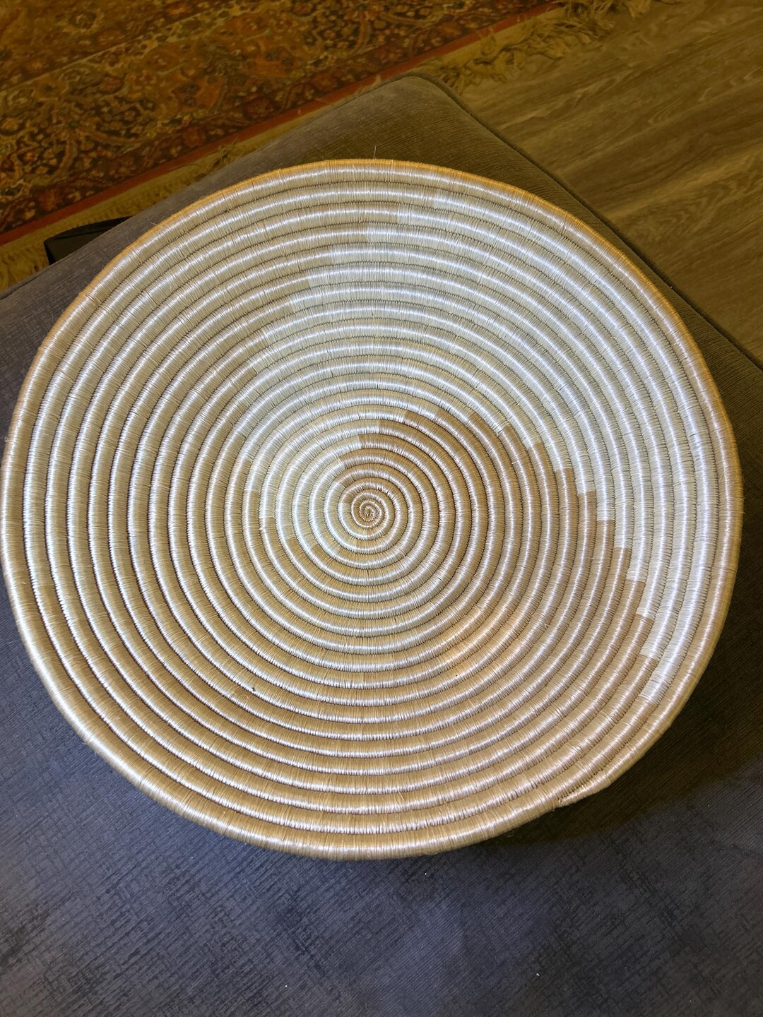 Amsha 16 Inch Basket “sisal and Sweetgrass” Handwoven Rwanda - Etsy