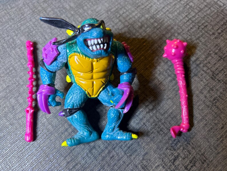 1990 Teenage Ninja Mutant Turtles Figure slash Loose With Weapons - Etsy