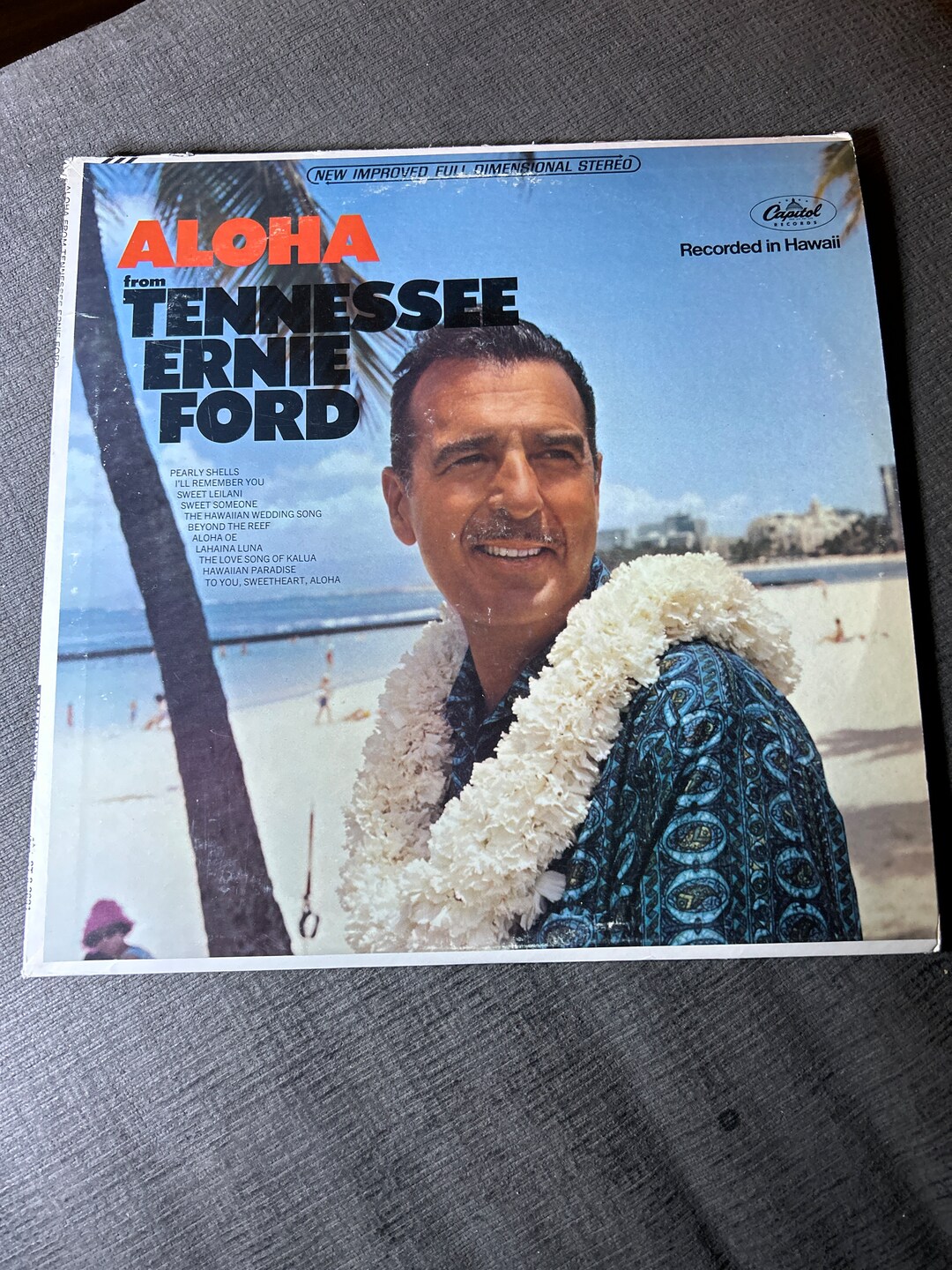 Tennessee Ernie Ford “aloha” Vinyl-like New - Etsy