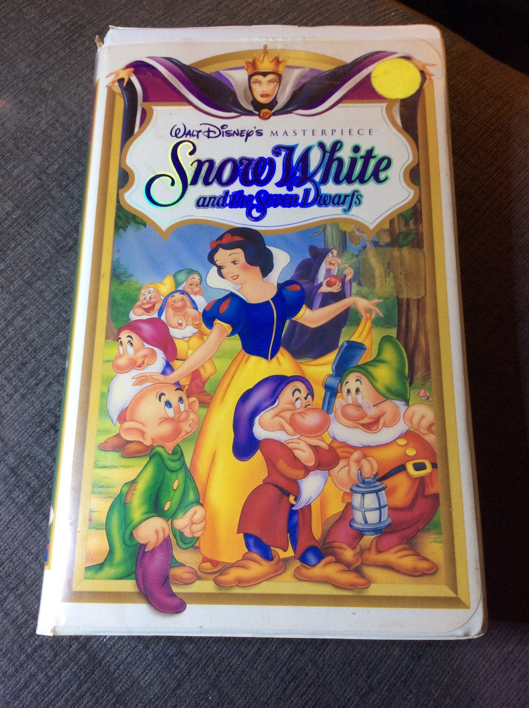 Disney VHS snow White and the Seven Dwarfs Masterpiece Collection With ...