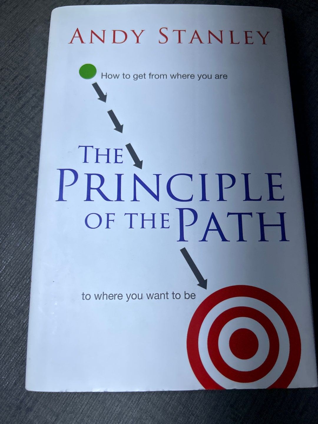 Andy Stanley “the Principle of the Path” Hardcover - Etsy