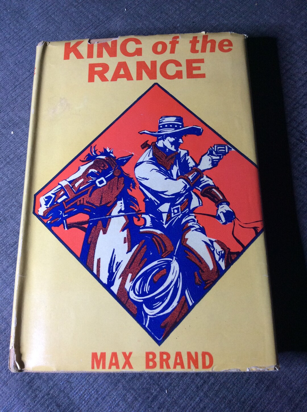 Max Brand king of the Range HC-DJ-1935 - Etsy