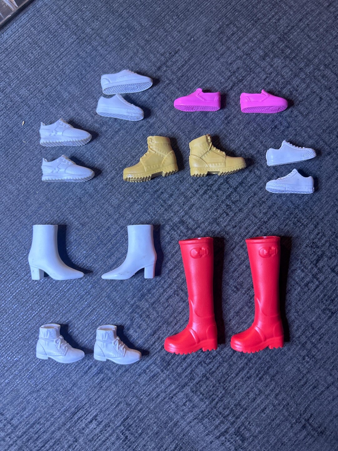 Barbie Doll Shoe and Boot Lot 8 Pairs Barbie B Authentic - Etsy
