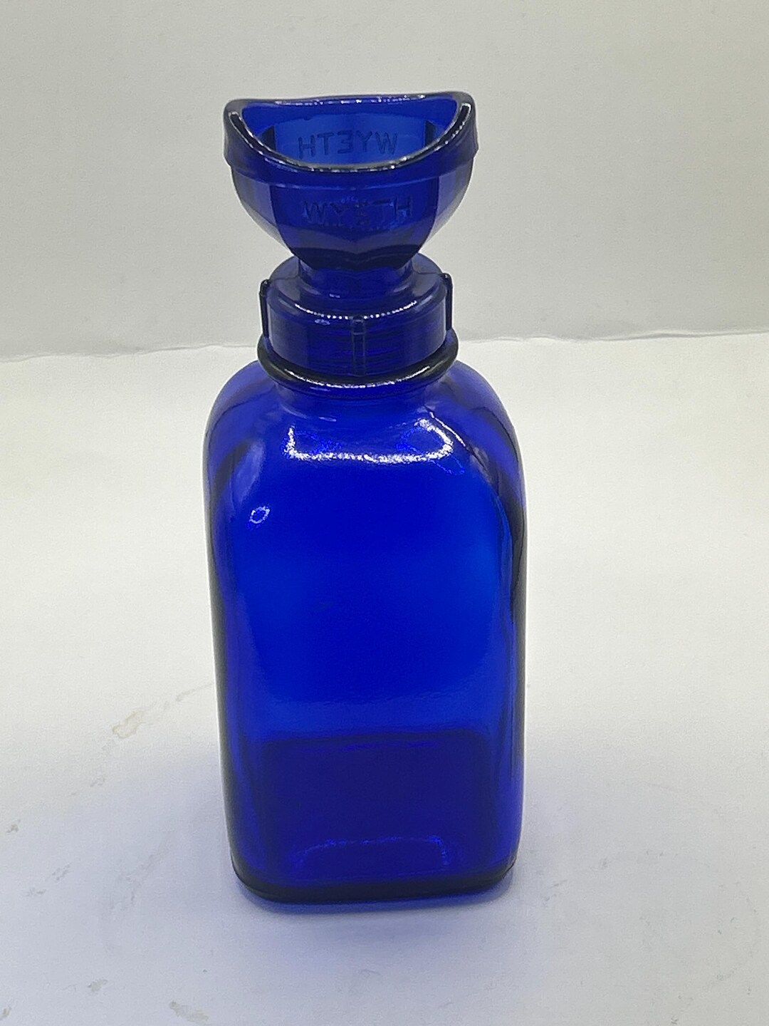 Antique Wyeth Eye Wash Cup With Bottle (cobalt Blue) Glass Bottle and ...