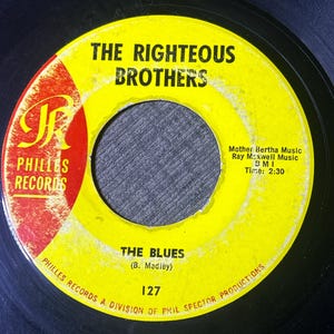 The Righteous Brothers 45 Record (the Blues-just Once in My Life) VG - Etsy