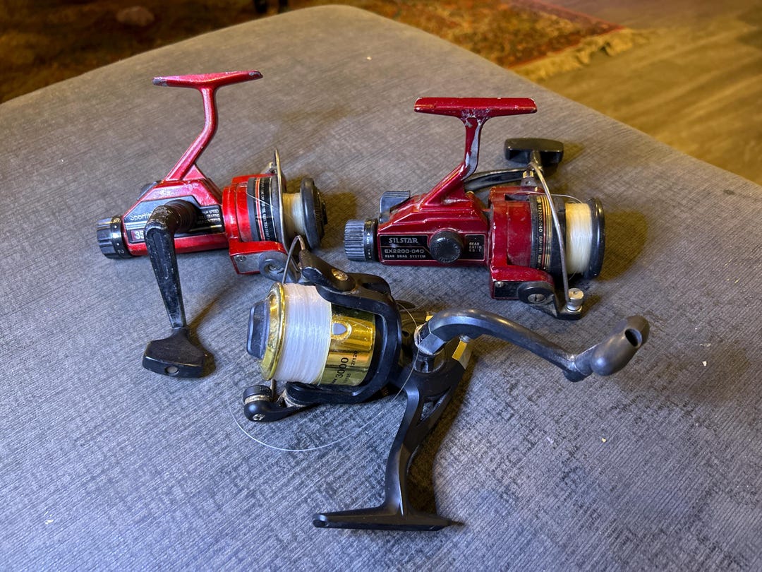 3 Fishing Reels (wakeman, Sportsfisher, Silstar) Work Great - Etsy