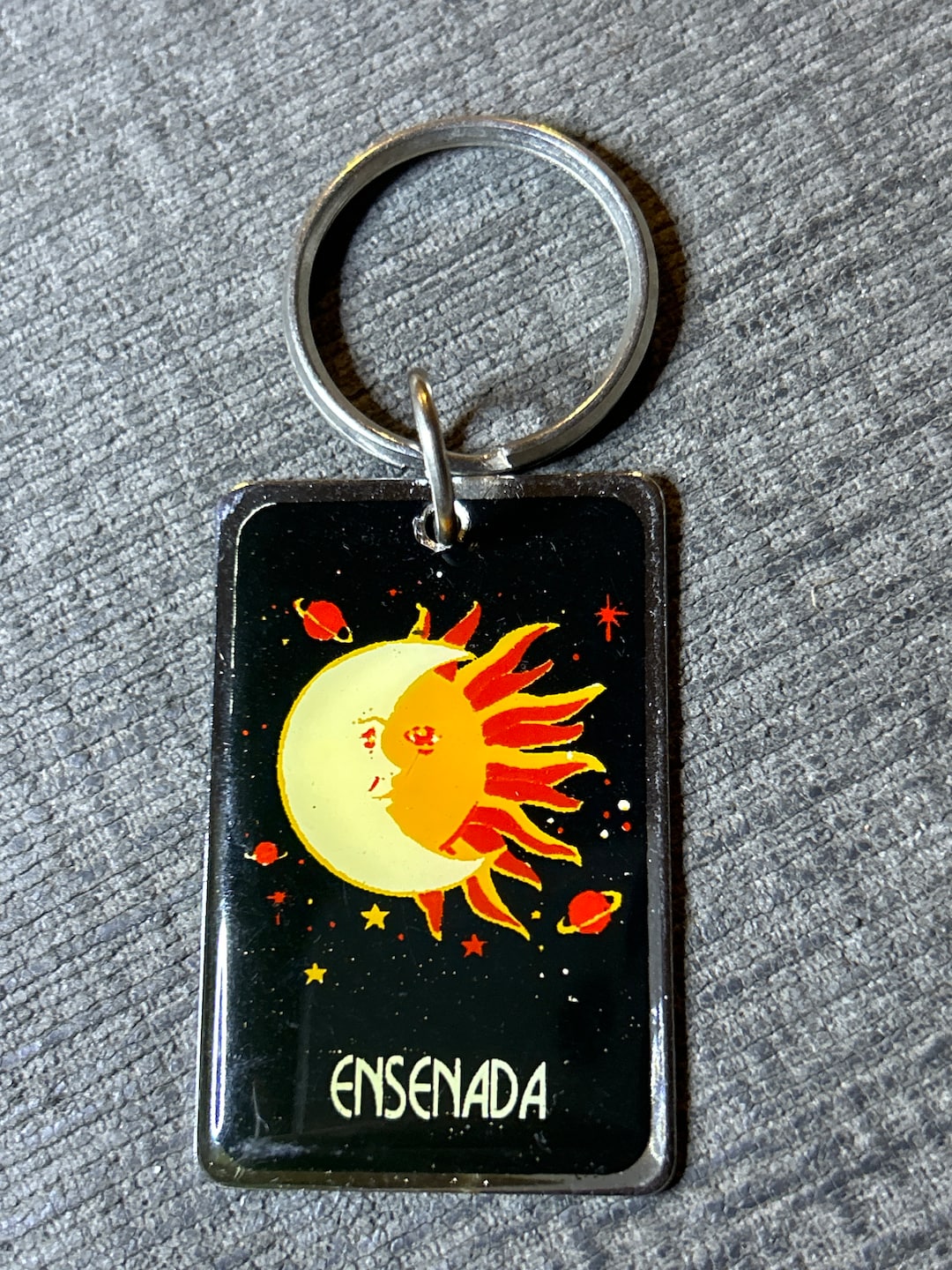 Ensenada Keychain (metal-enamel) - Etsy