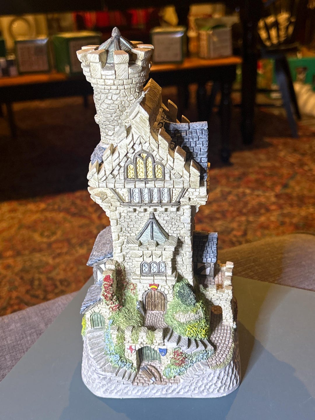 David Winter loxley Castle Sherwood Forest Collection no Box 1995 - Etsy