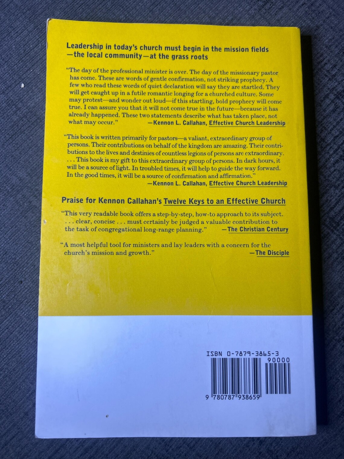 Effective Church Leadership by Kennon Callahan Softcover - Etsy