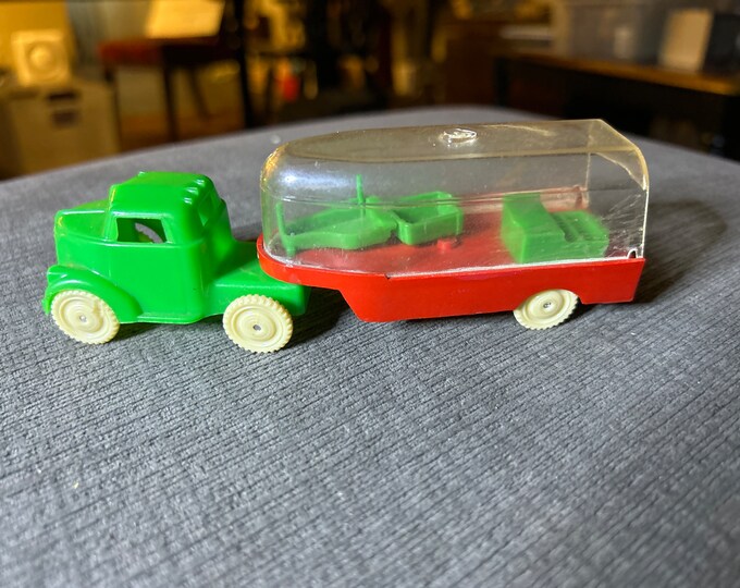 1940’s Allied Plastics “moving Truck and Trailer” Very Good - Etsy