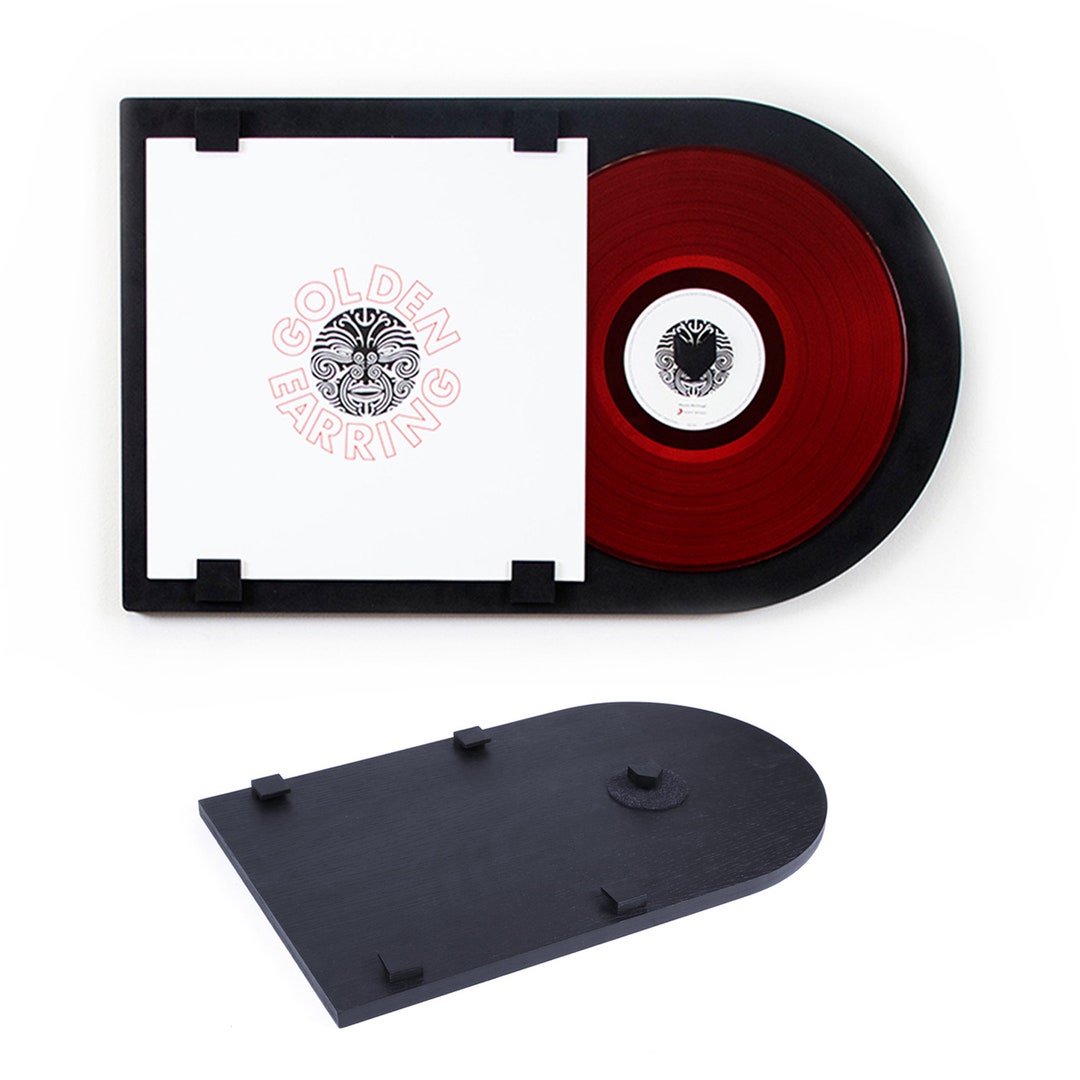 Vinyl Display Album BLACK Vinyl Frame 100% Wood and Handmade Vinyl ...