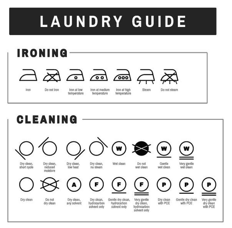 Editable Care Label + Tear Away Neck Label Template | Fashion Label ...
