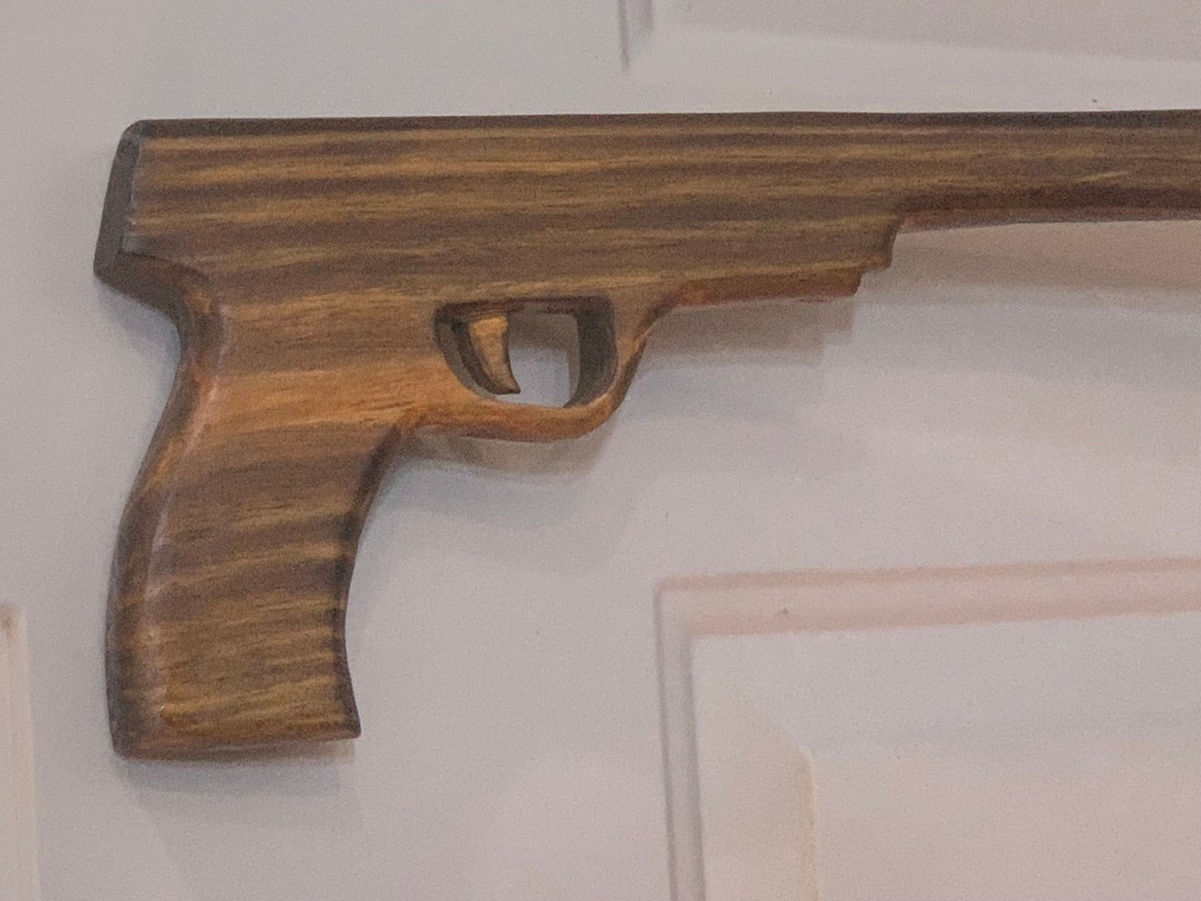 SALE, Valentines,fathersday Wooden Cane,pistol Replica, With Belt Clip ...