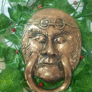 A Christmas Carol, Jacob Marley Door Knocker Ornament, Scrooge's Door ...