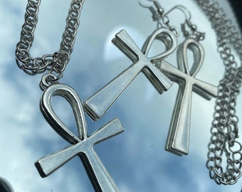 Big Ankh Necklace | Etsy