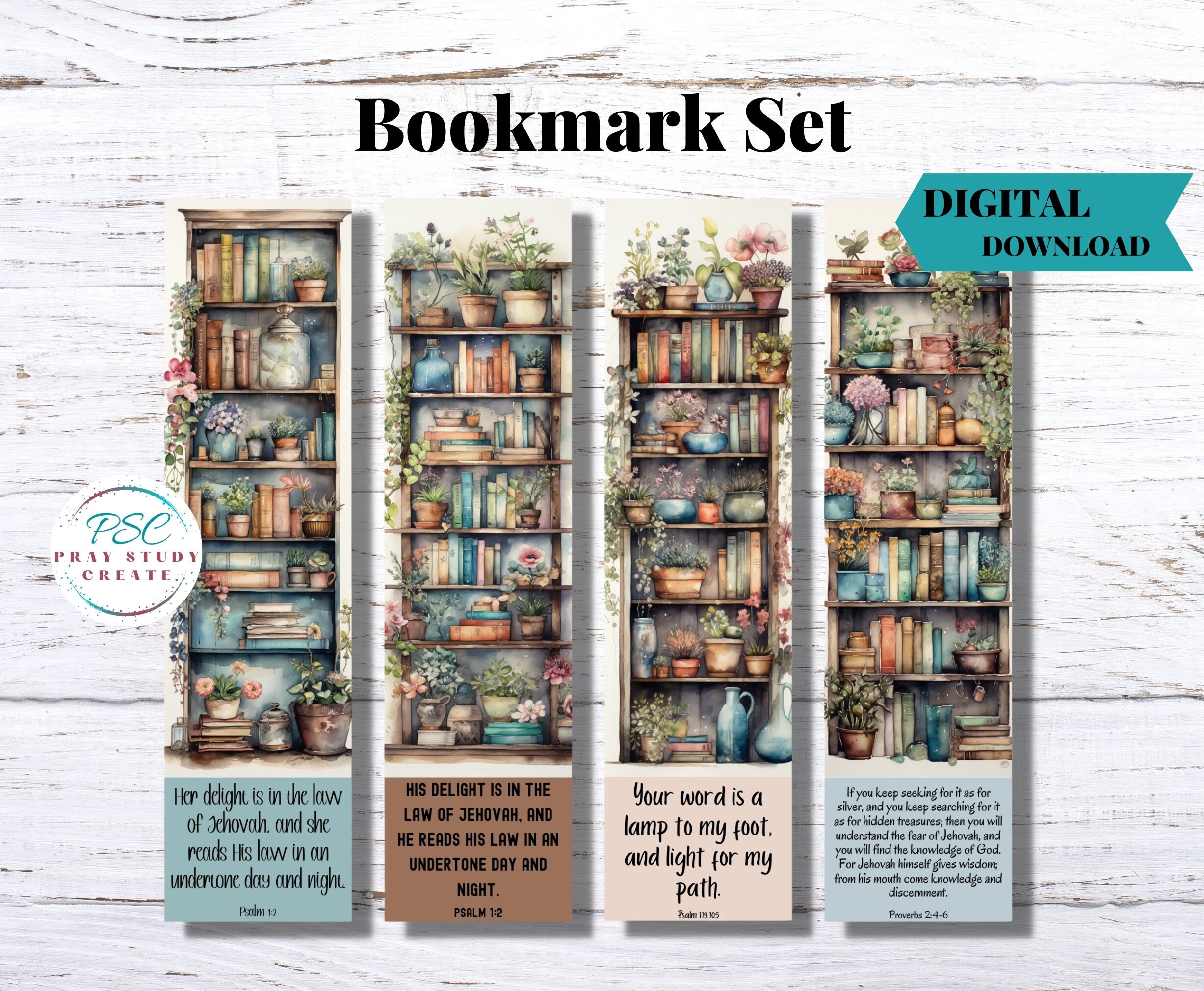 Printable Jehovah's Witness Gift| JW Bookmark| JW Gift for a Jw Brother ...