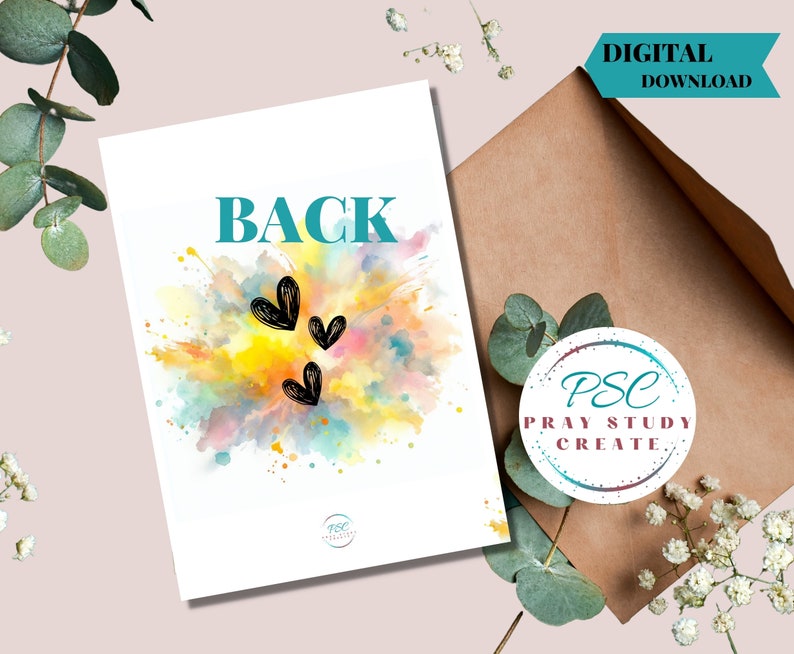 Printable Jehovah's Witness Friendship Gift Card JW Card Download 5x7 ...