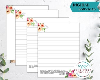 Printable Jehovah's Witness Letter Writing Paper-15 Pgs. JW Stationery ...