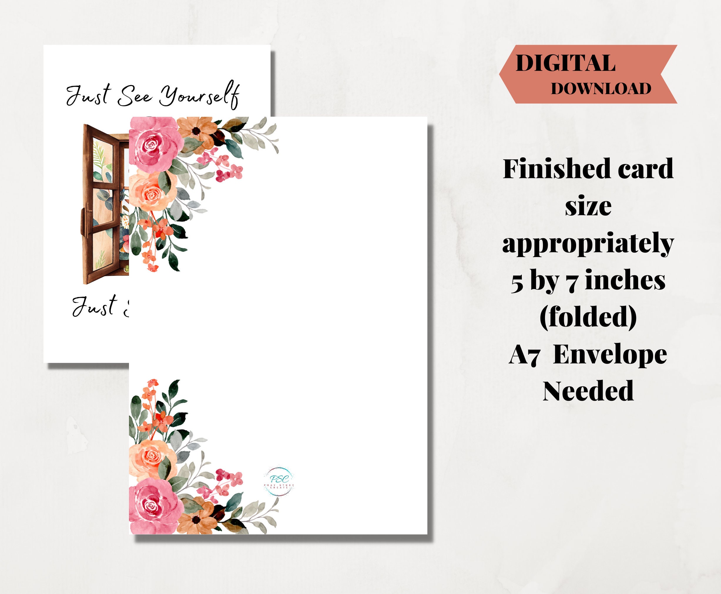 Printable Jehovah's Witness Greeting Card| JW Card Download | 5 X 7 ...
