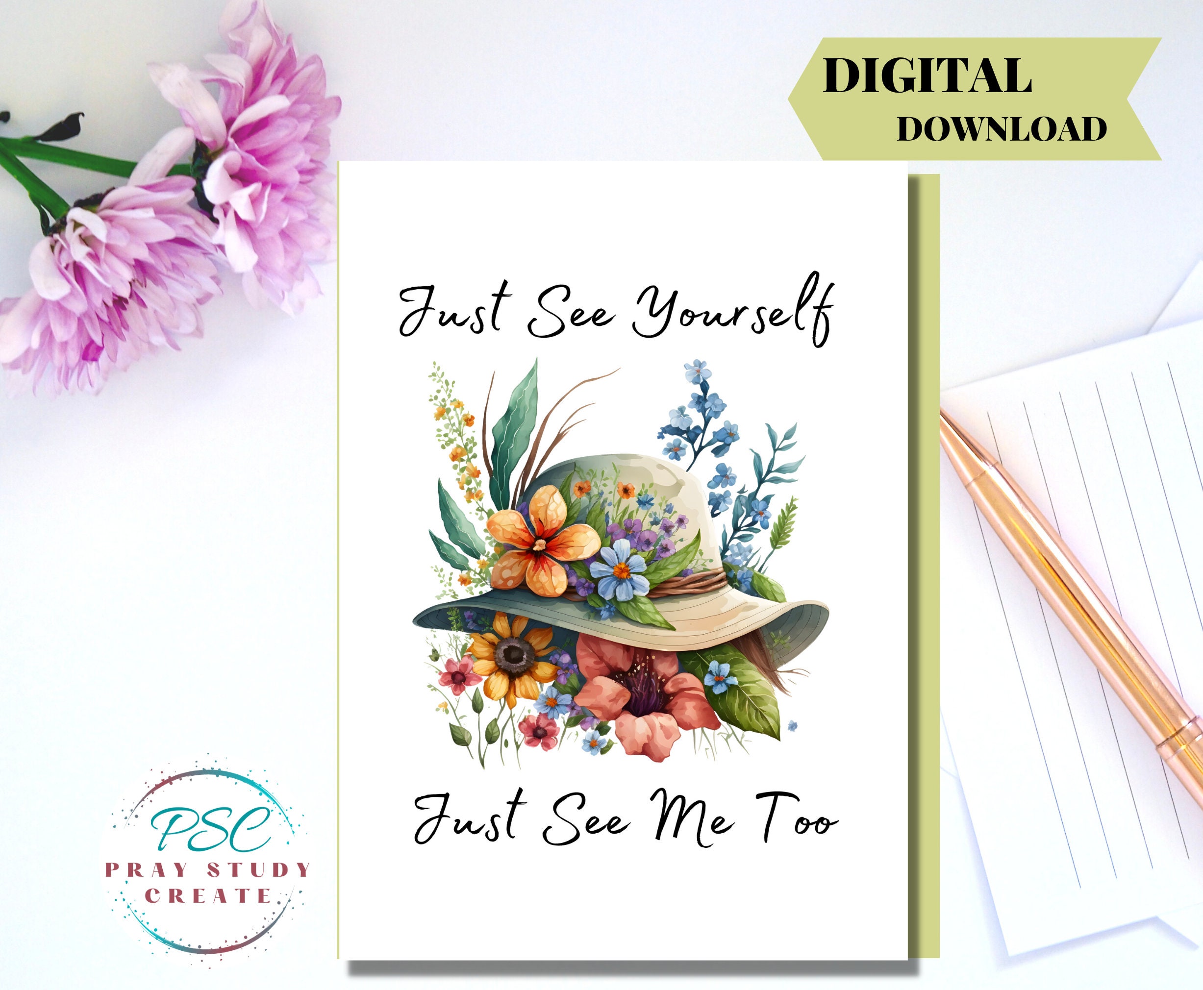 Printable Jehovah's Witness Greeting Card JW Card Download 5 X 7 ...