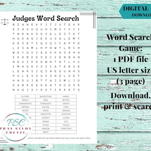 Printable JW Game Word Search, Jehovah's Witness Game for Kids, JW ...