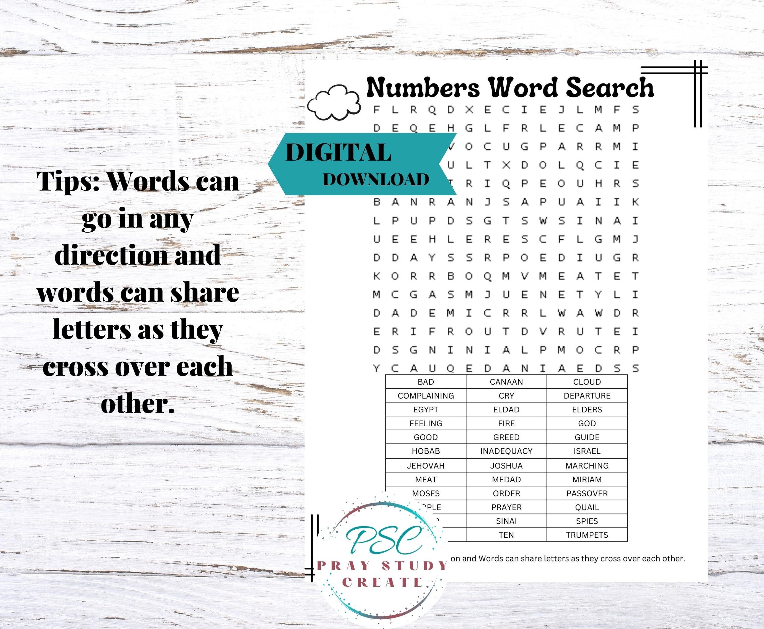 Printable JW Game Word Search, Jehovah's Witness Game for Kids, JW ...