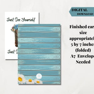 Printable Jehovah's Witness Greeting Card| JW Card Download | 5 X 7 ...