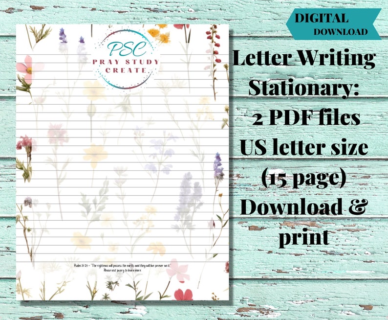 Printable Jehovah's Witness Letter Writing Paper Lined, Jw Printable ...