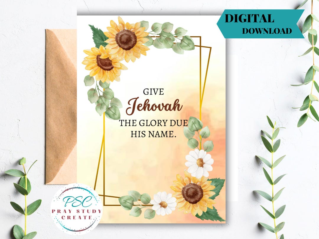 2025 Year Text Greeting Card, Sunflower Design (digital Download) - Etsy