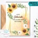 2025 Year Text Greeting Card, Sunflower Design (digital Download) - Etsy