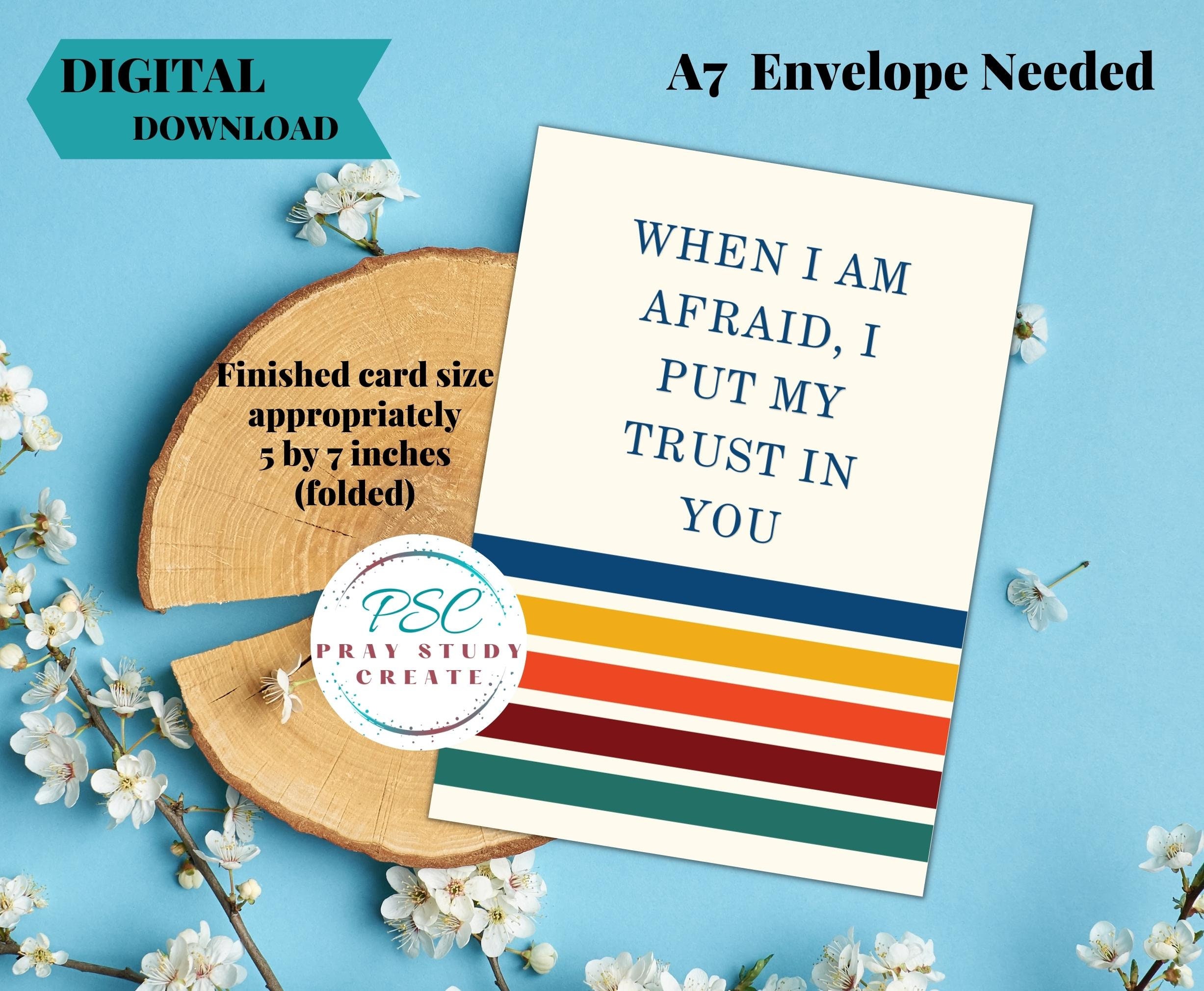 Printable Jehovah's Witness 2024 Year Text Greeting Card| Striped 2024 ...