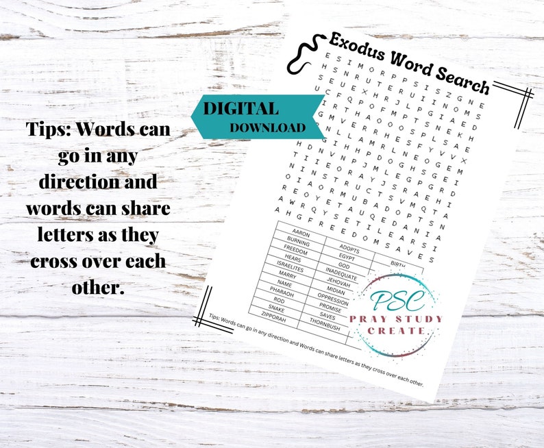 Printable JW Game Word Search, Jehovah's Witness Game for Kids, JW ...