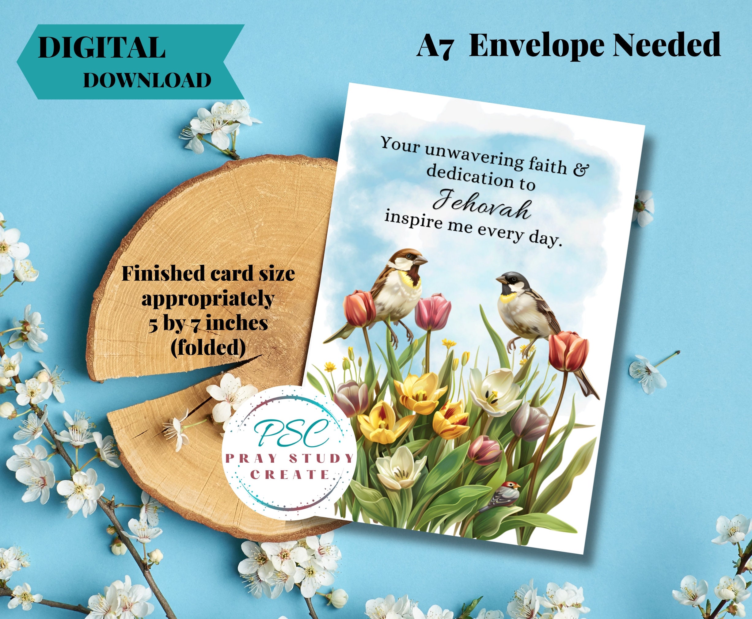 Printable Jehovah's Witness Greeting Card, JW Card to Encourage Jw ...