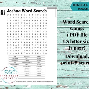 Printable JW Game Word Search, Jehovah's Witness Game for Kids, JW ...