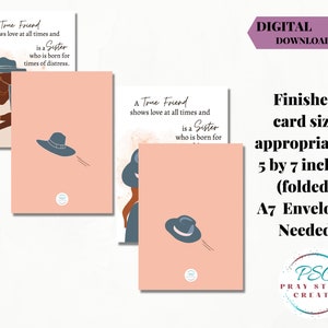 Printable Jehovah's Witness Friendship Gift Card| JW Card Download| 5x7 ...
