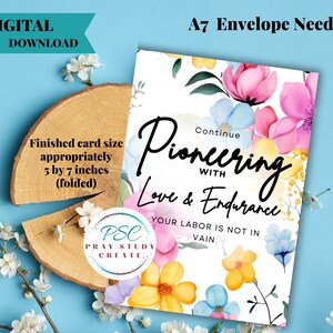 Printable Jehovah's Witness Pioneer Card, JW Card Digital ...