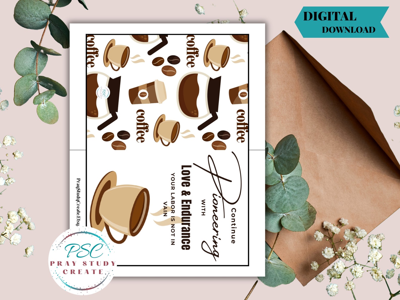 Printable Jehovah's Witness Pioneer Card, JW Card Digital ...
