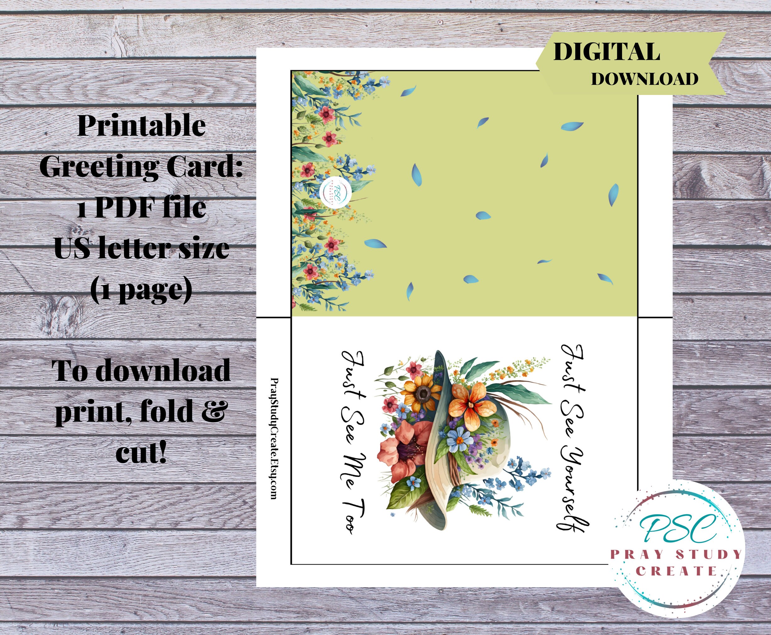 Printable Jehovah's Witness Greeting Card JW Card - Etsy