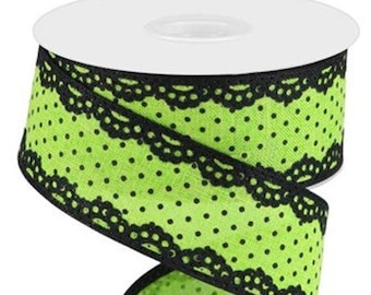 Lace Edge Ribbon - Etsy