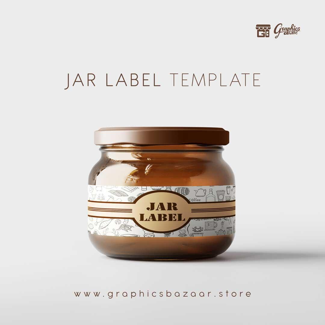 Food Jar Label Template | Printable | Editable | DIY | Customizable ...